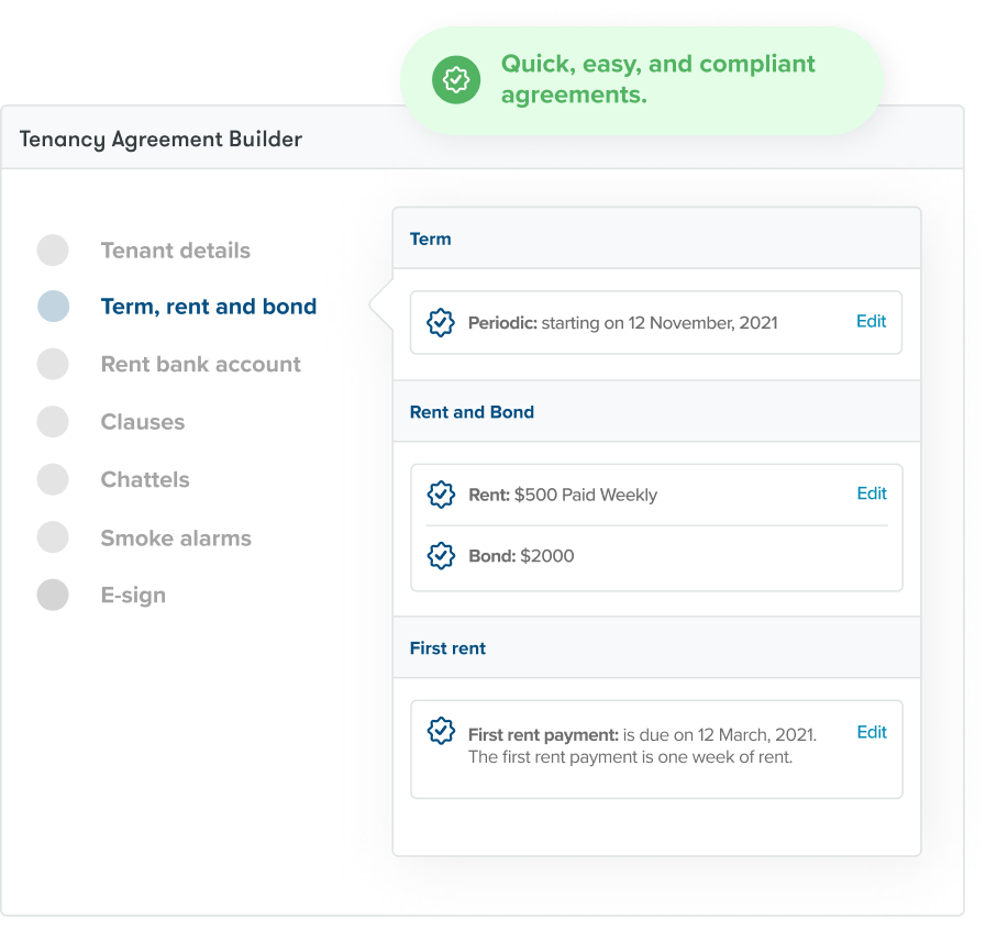 Digital Tenancy Agreements MyRent co nz